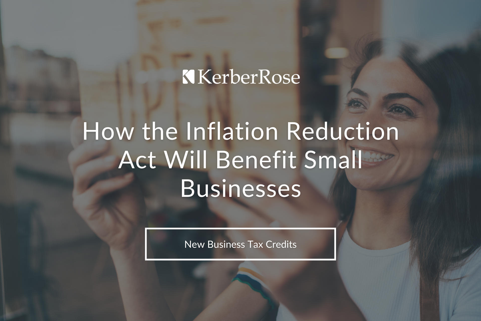 How the Inflation Reduction Act Will Benefit Small Businesses | KerberRose